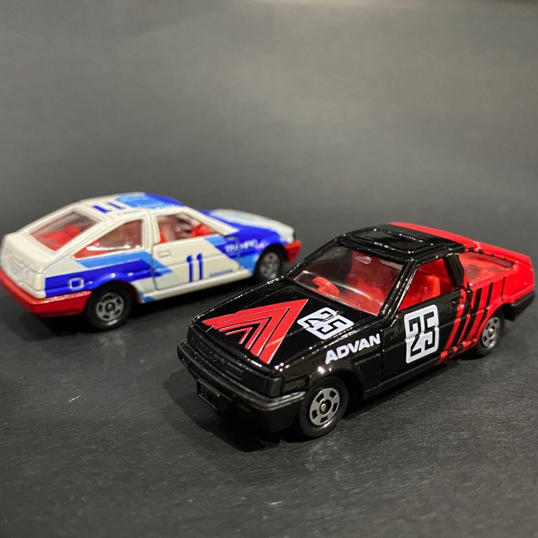 Tomica Toyota AE86 Levin ADVAN Black Box, Hobbies & Toys, Toys & Games ...