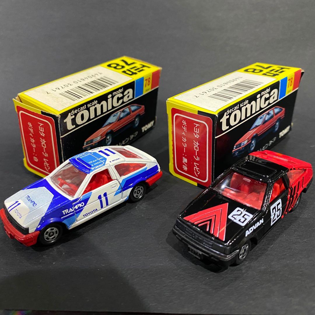 Tomica Toyota AE86 Levin ADVAN Black Box, Hobbies & Toys, Toys & Games ...