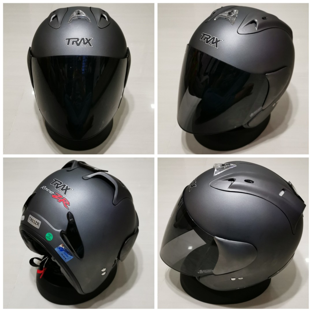 Trax Helmet, Motorcycles, Motorcycle Accessories on Carousell