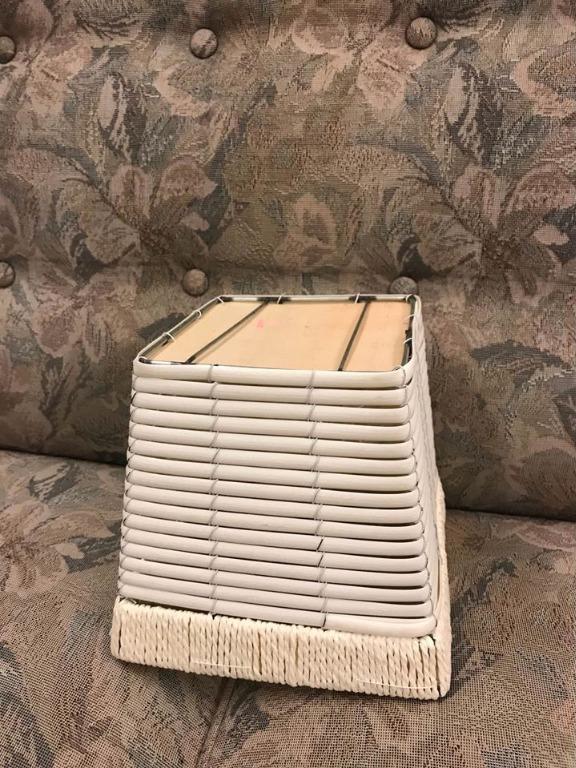 White classy basket, Furniture & Home Living, Home Decor, Other Home ...