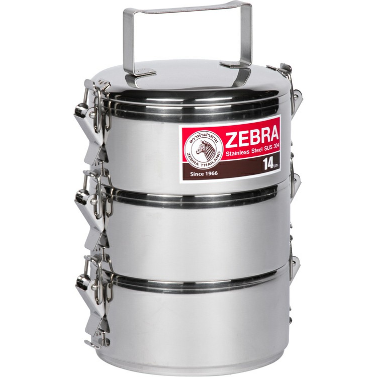 Zebra Stainless Steel Lunch Box SUS 304, Furniture & Home Living, Home ...