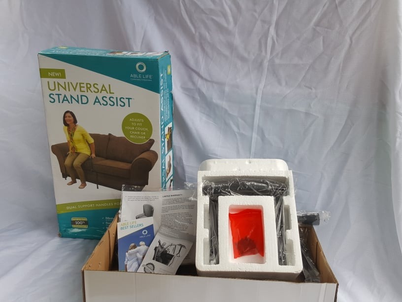 Able Life Universal Stand Assist, Adjustable Standing Mobility Aid ...