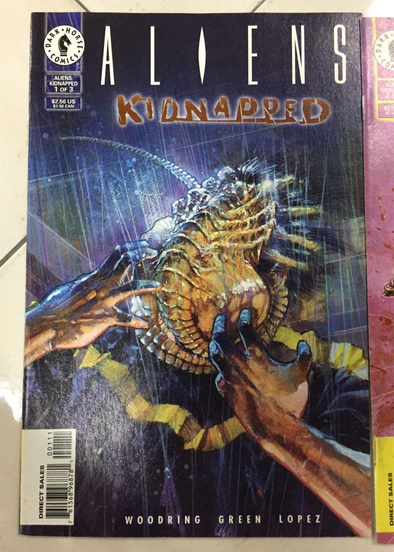 Aliens kidnapped 1997 dark horse comics complete story 1-3, Hobbies ...