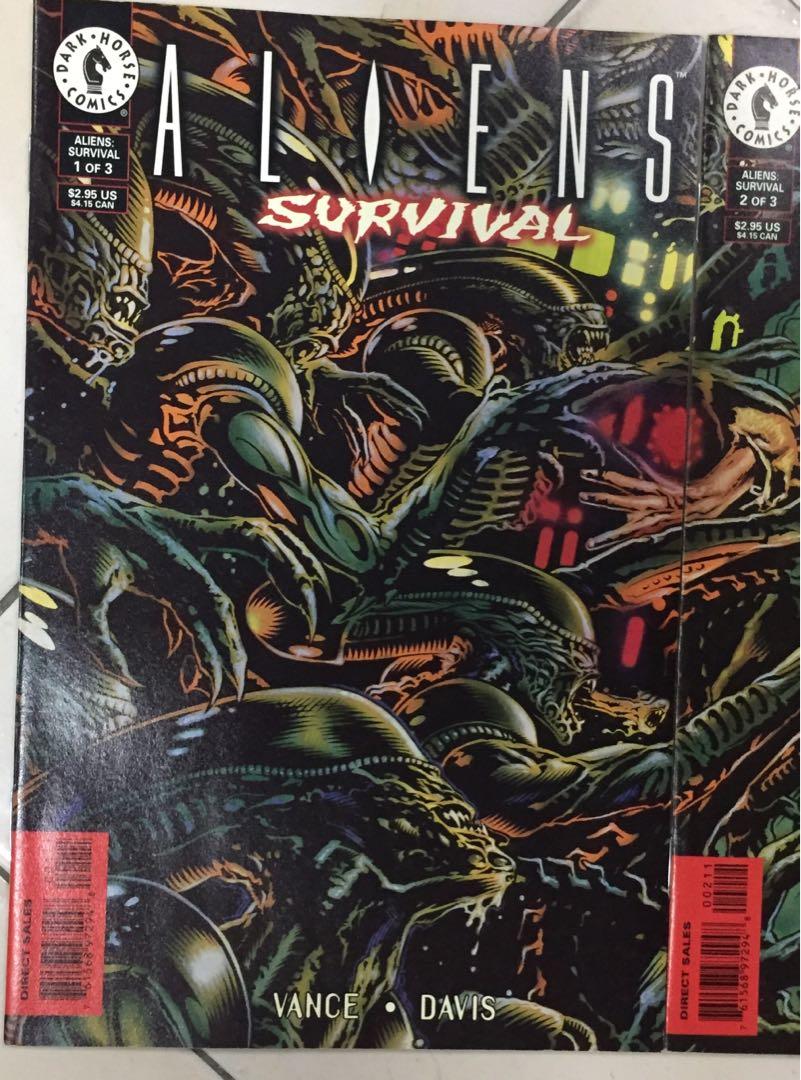 Aliens survival by dark horse comics (1998), Hobbies & Toys, Books ...
