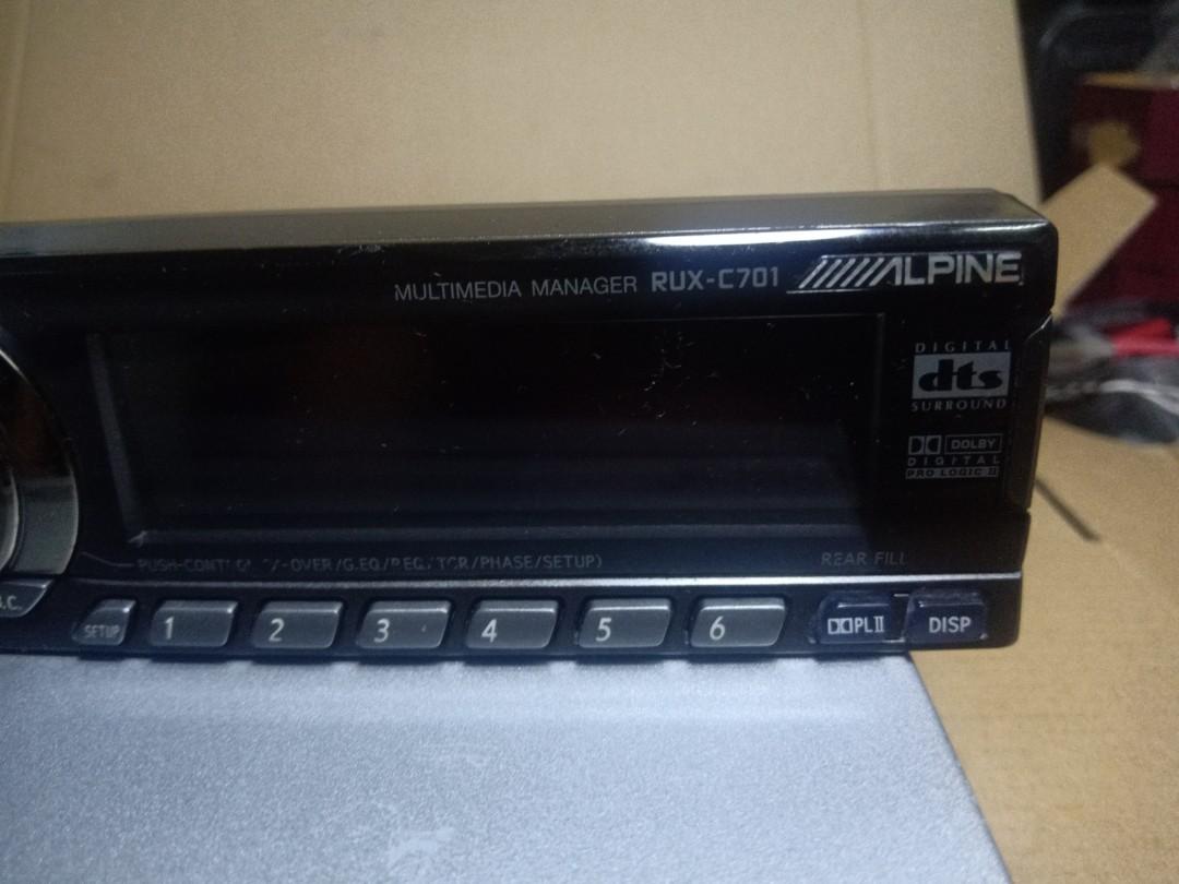 Alpine PXA-H701 DSP Processor + C701 Controller, Auto Accessories on ...