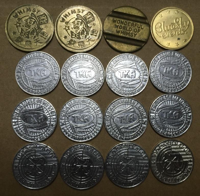 Amusement Park Fun Fair Tokens for Sale - Virtualand Whimsy, Tickets ...