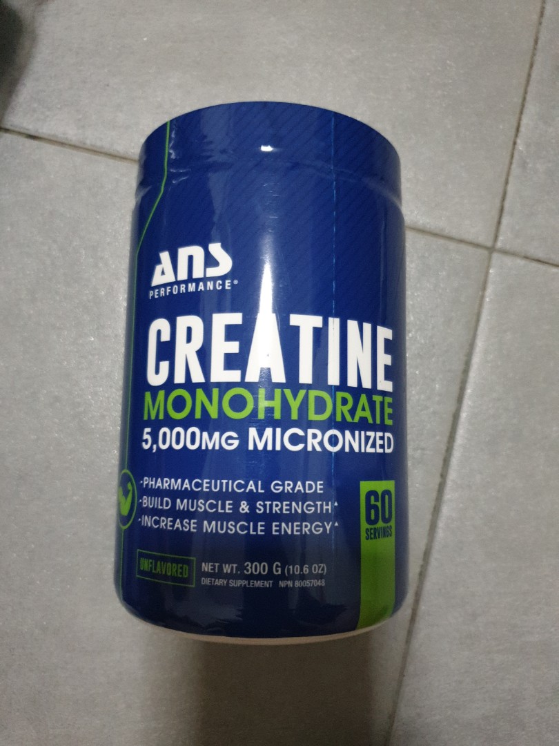 ANS Performance Creatine Monohydrate, Health & Nutrition, Health ...