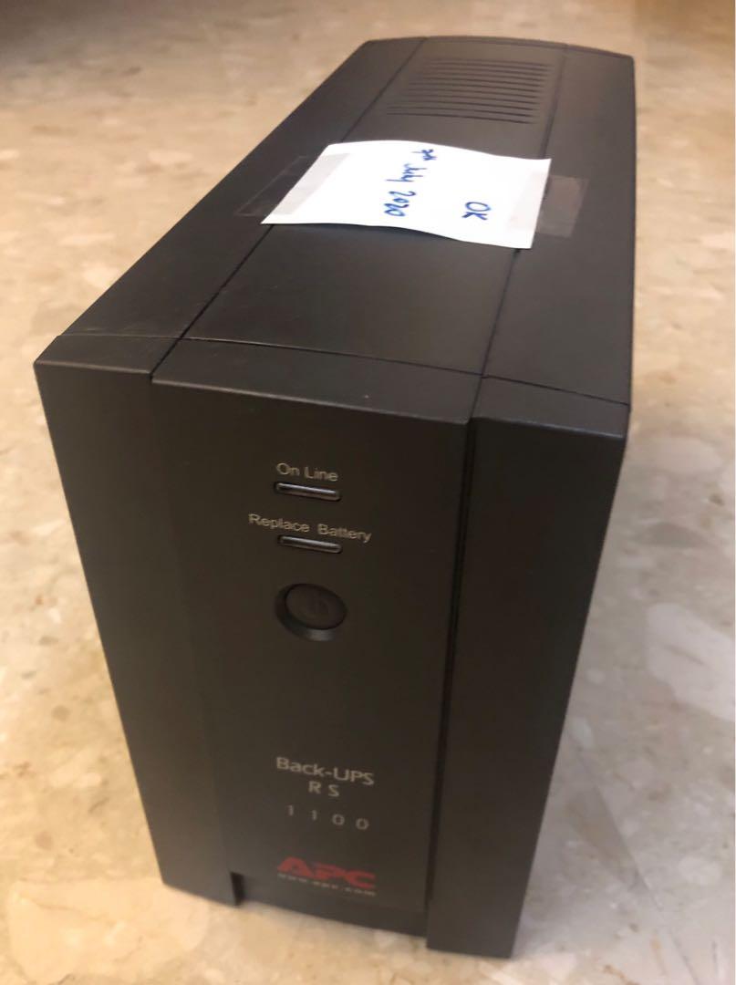 APC Back-UPS 1100, Computers & Tech, Parts & Accessories, Networking on ...