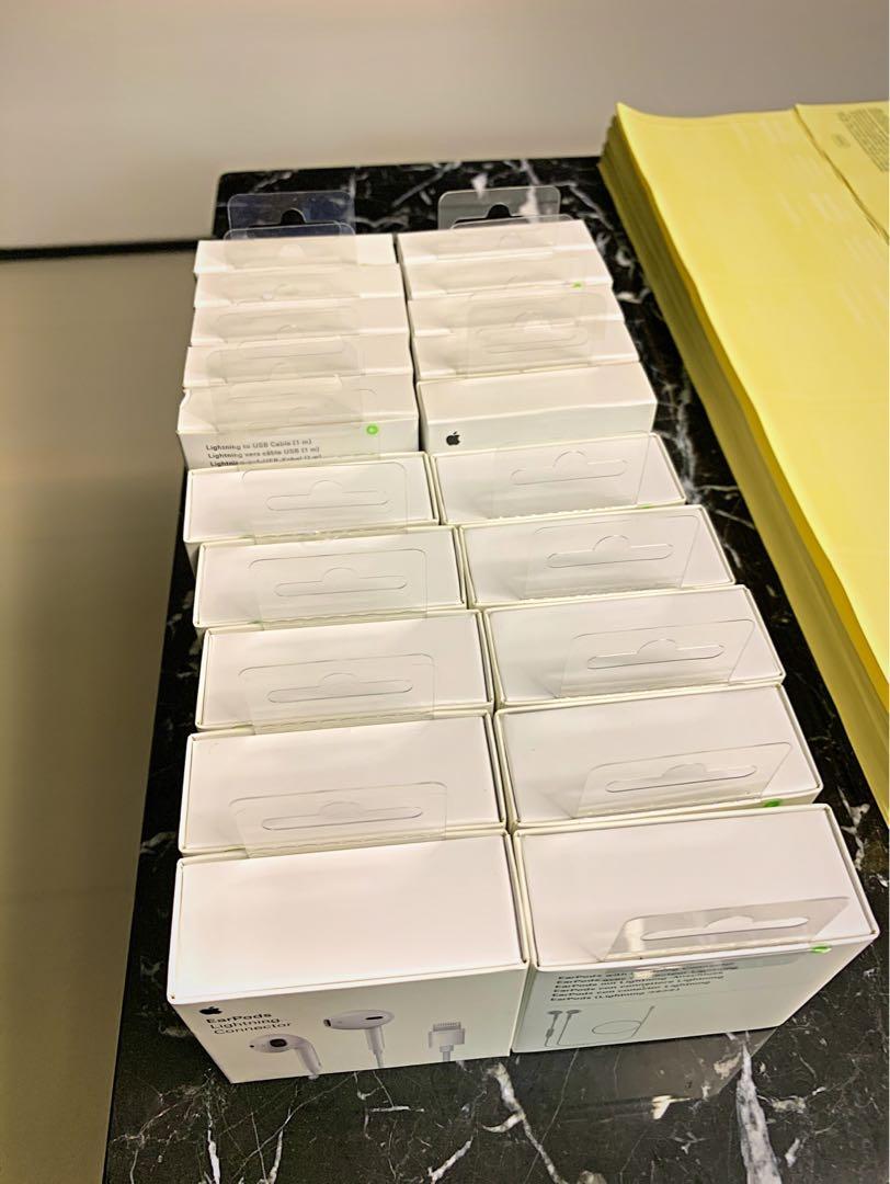 Apple EarPods & Lightning Cable (💯 Ori Sealed), Mobile Phones & Gadgets ...
