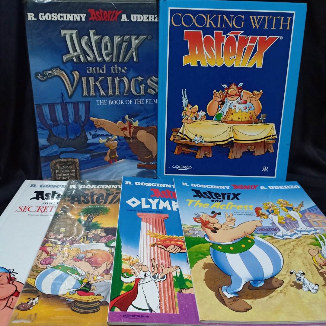 Asterix The Gaul by Gosciny and Uderzo Book Bundle Set Lot, Hobbies ...