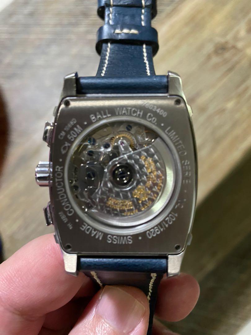 Ball Conductor Chronograph Limited Edition CM1068D-LJ-BK, Luxury ...