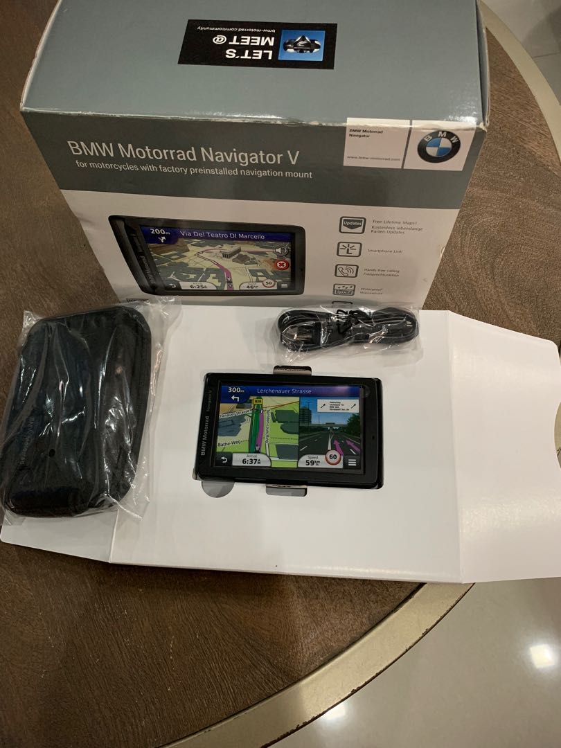 BMW Motorrad Navigator V, Motorcycles, Motorcycle Accessories on Carousell