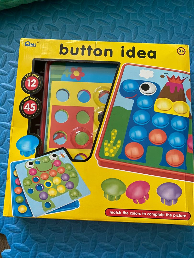 Button art toy, Hobbies & Toys, Toys & Games on Carousell