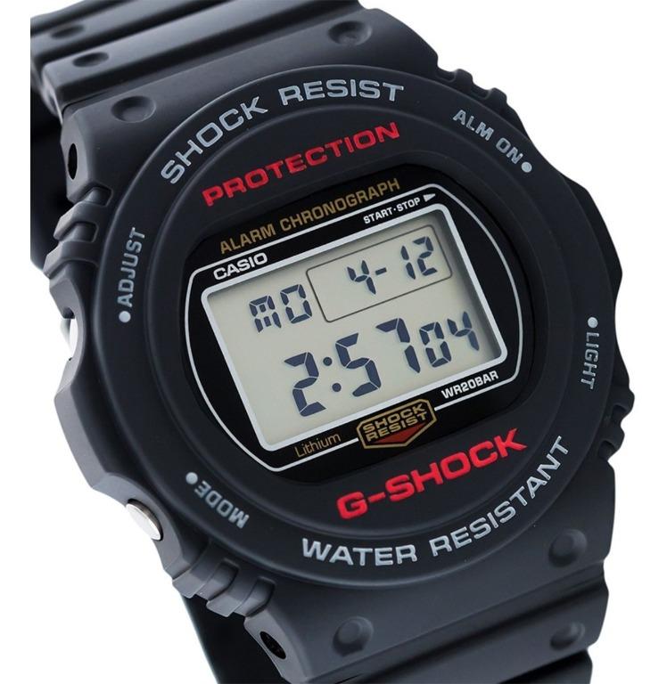 CASIO G-SHOCK DW-5750E-1D DIGITAL MEN WATCH, Men's Fashion, Watches ...