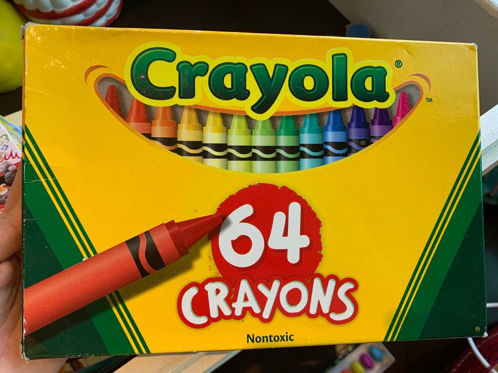 CRAYOLA 64 SET CRAYONS, Hobbies & Toys, Stationary & Craft, Craft ...