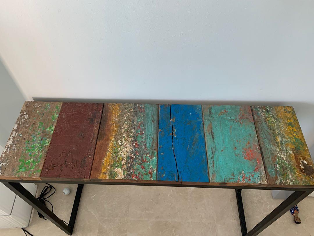 Custom made console table, Furniture & Home Living, Furniture, Tables ...