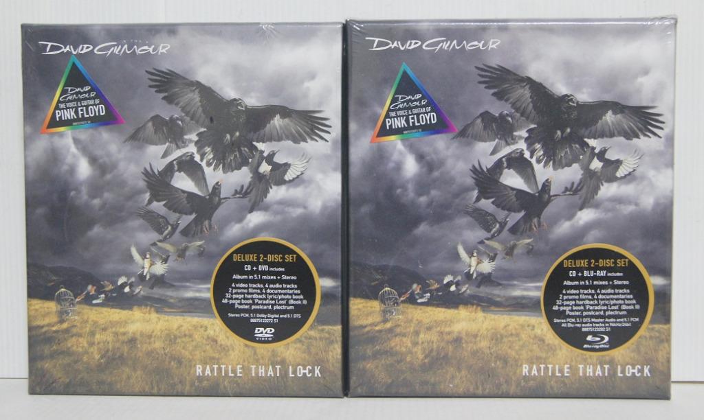 David Gilmour - Rattle That Lock Deluxe 2-Disc Set CD+DVD & CD+Blu-Ray ...