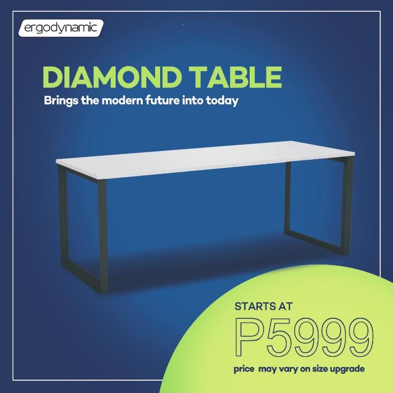 DIAMOND TABLE customize office table, computer table, work from home ...