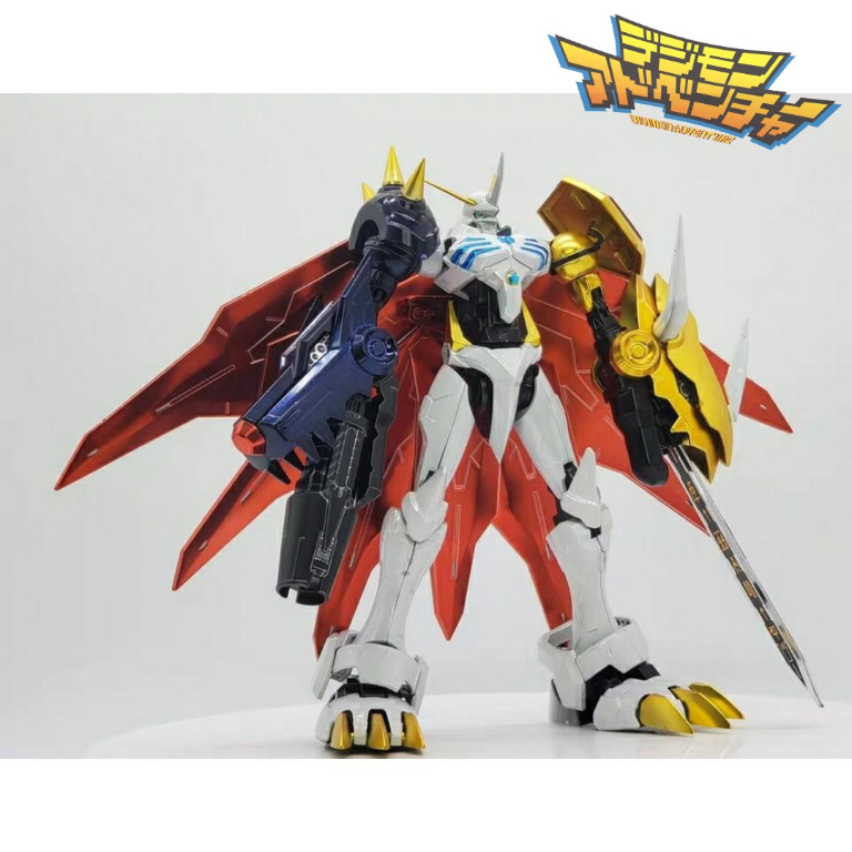 Digimon Omegamon Standard Figure Rise Amplified [Custom Painted ...