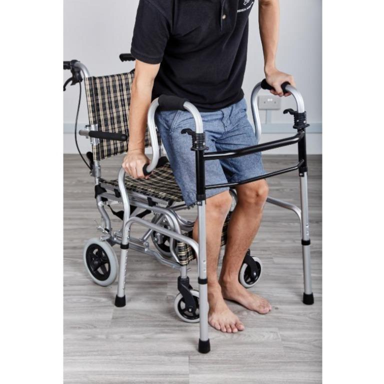 Dual Support Walking Frame, Health & Nutrition, Assistive ...