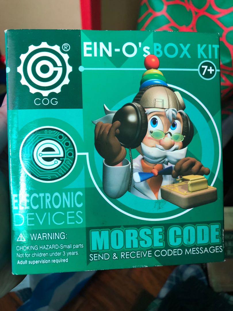 Ein-O’s Box Kit - Morse Code, Hobbies & Toys, Toys & Games on Carousell