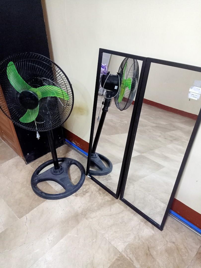 Fan airfinity,asahi ricecooker and 2 mirror one year used take all 2k ...