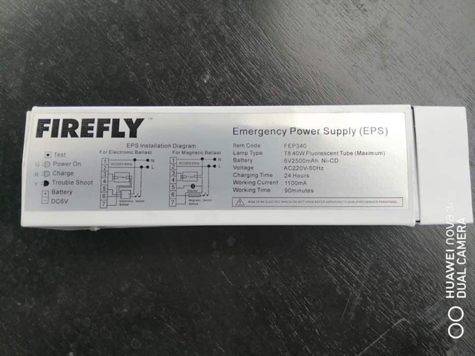 FIREFLY EPS (EMERGENCY POWER SUPPLY), TV & Home Appliances, Electrical ...