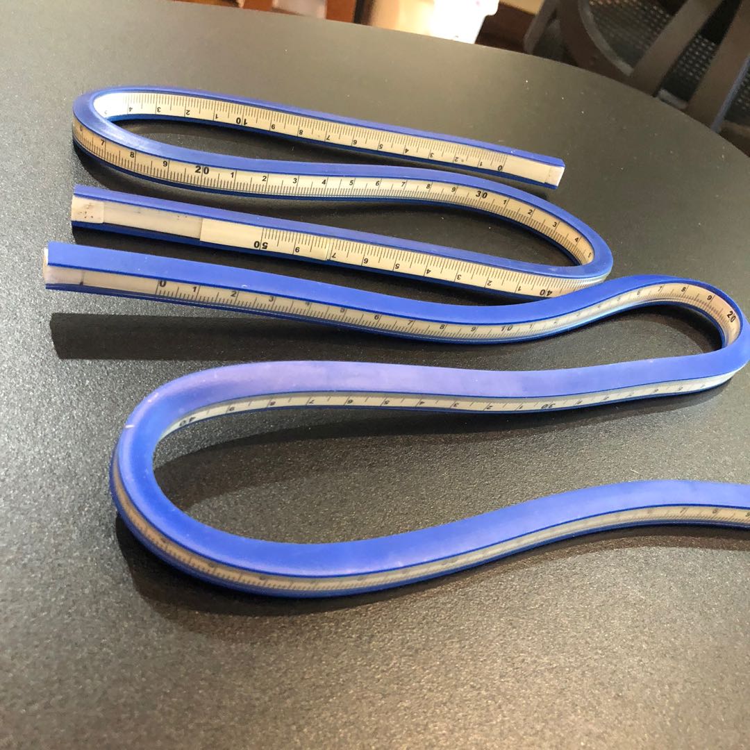 Flexible Curve Bendy Ruler, Hobbies & Toys, Stationery & Craft ...