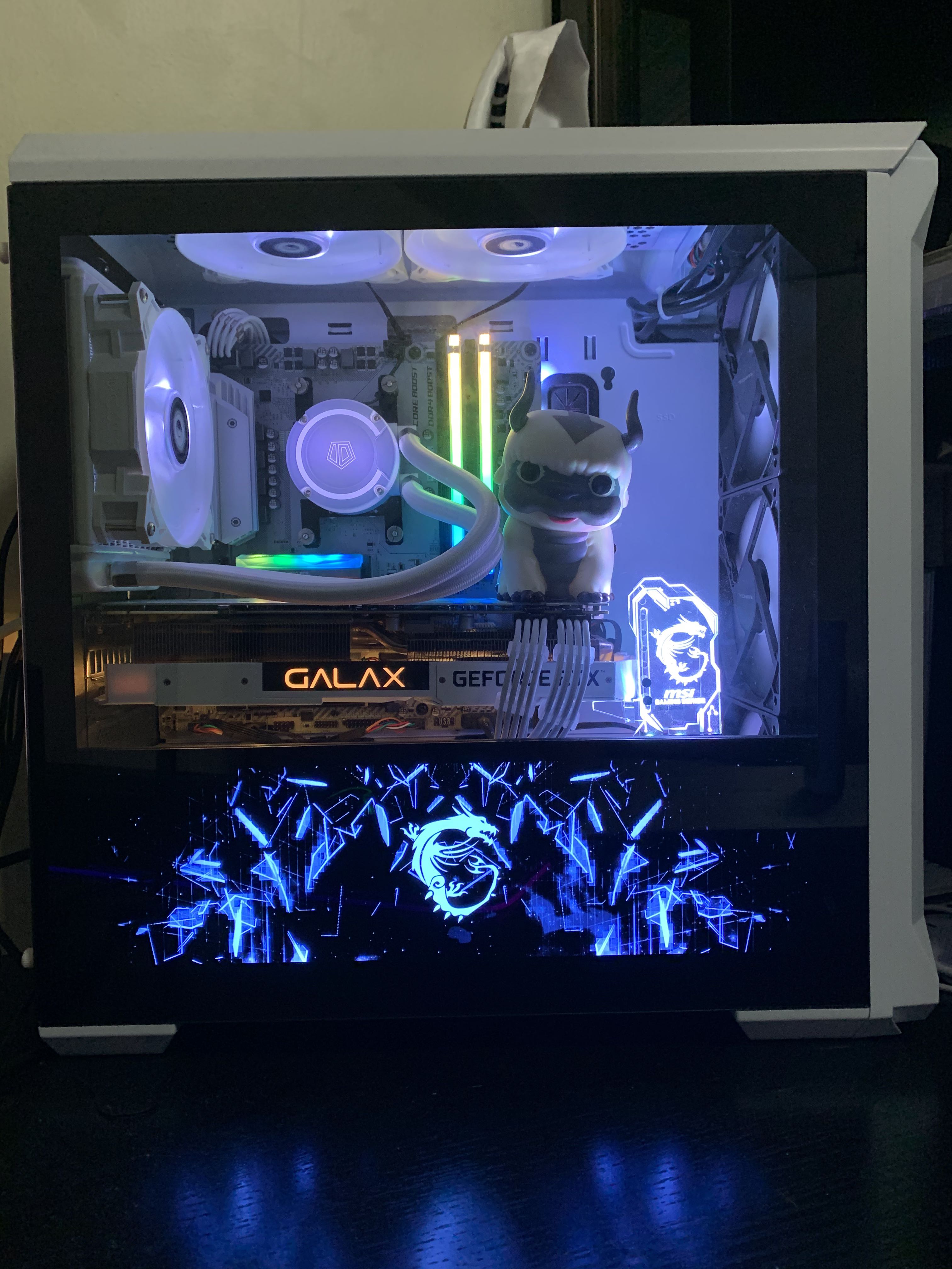 GAMING PC WHITE AESTHETICS HIGH END DESKTOP, Electronics, Computers ...