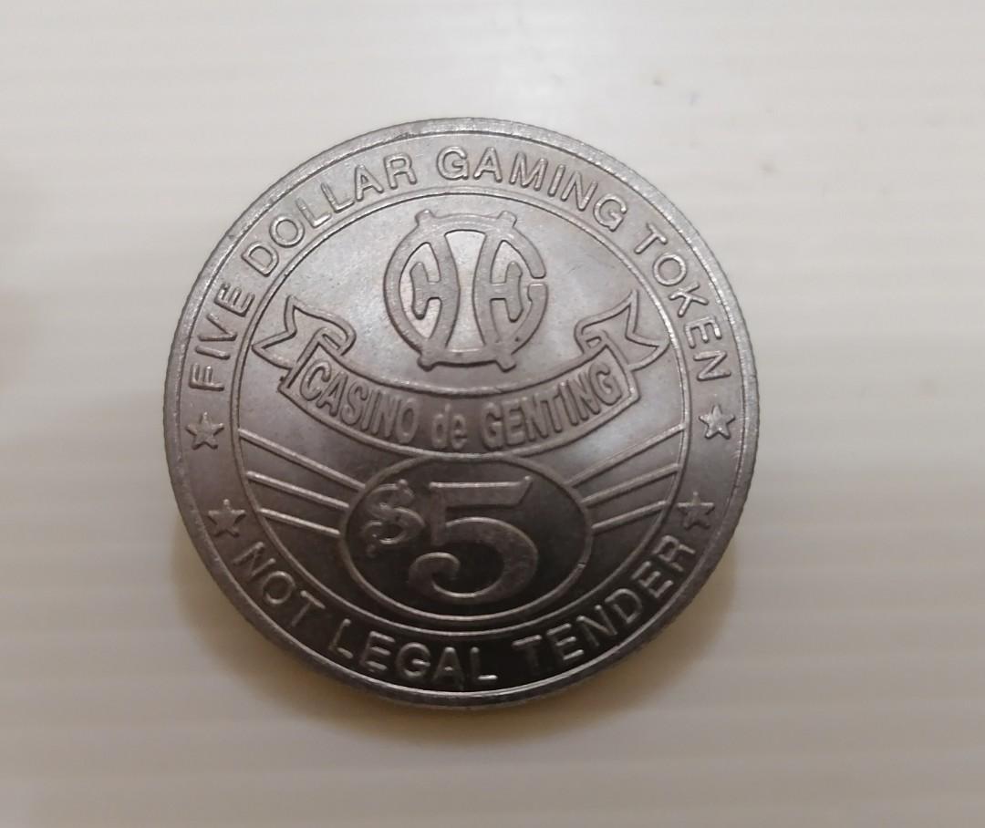 Genting $5 dollar Token, Hobbies & Toys, Collectibles & Memorabilia ...