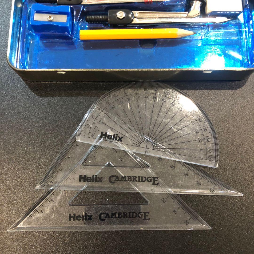 [Helix Cambridge] Mathematical Instruments Set, Hobbies & Toys, Books ...