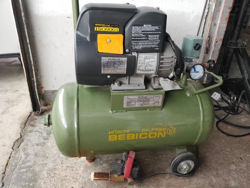 Hitachi Super Oil Free Bebicon Air Compressor @$400 Each, Everything ...