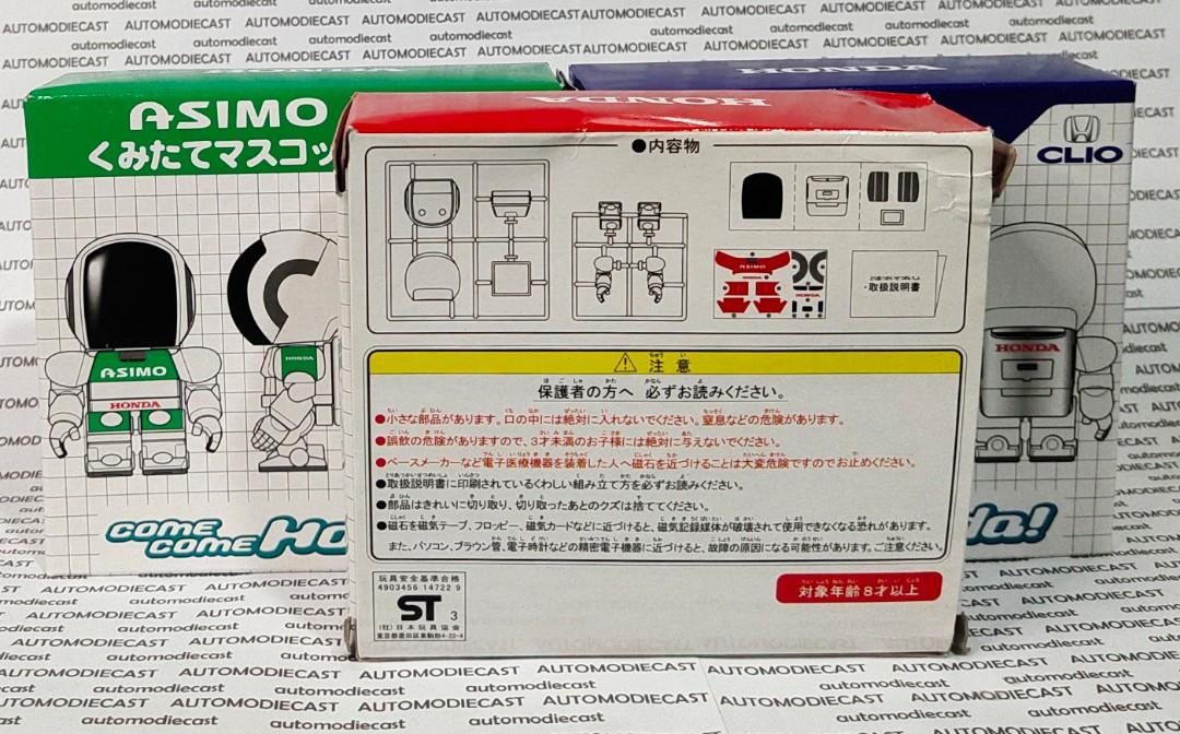 Honda Asimo figures Primo, Clio, Verno, Hobbies & Toys, Toys & Games on ...