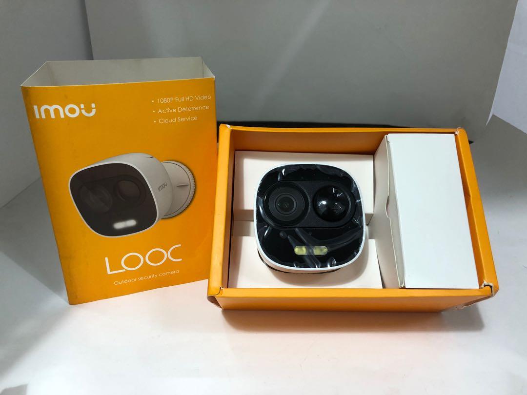 Imou Looc Weatherproof Outdoor Security Camera, Proactive Deterrence ...