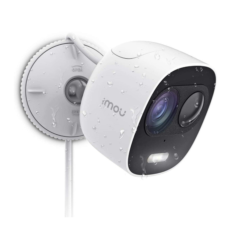 Imou Looc Weatherproof Outdoor Security Camera, Proactive Deterrence ...