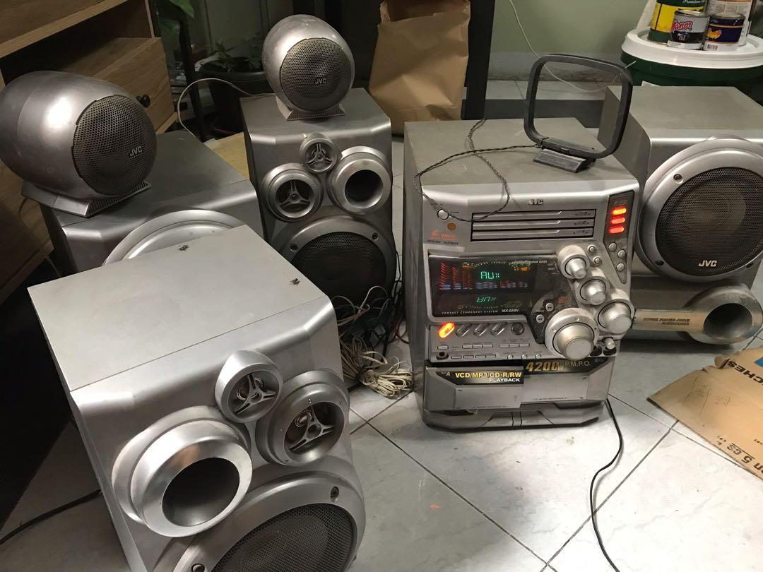 JVC Stereo Component w/ remote control, Audio, Soundbars, Speakers ...