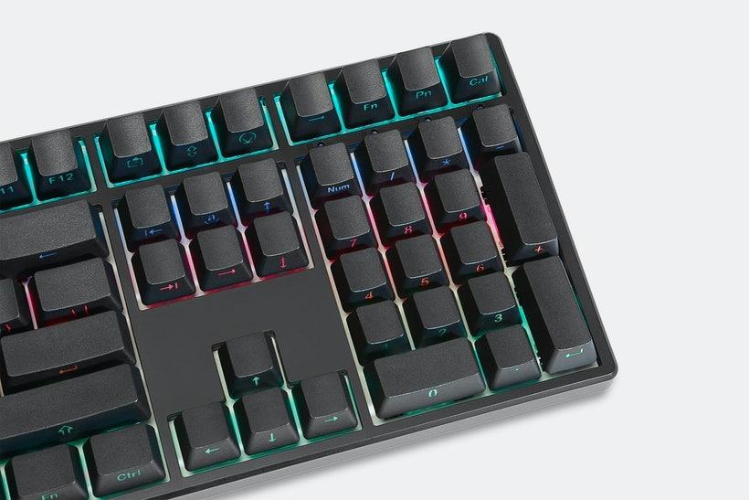 **KEYCAPS ONLY** Vortex Side Print PBT Shine Through Keycaps Side Lit ...