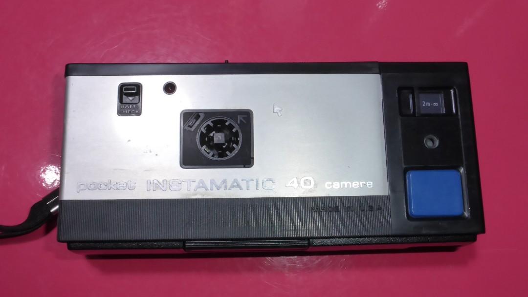 Kodak Pocket Instamatic 40 Film 110 Pocket Camera U.S.A., Photography ...