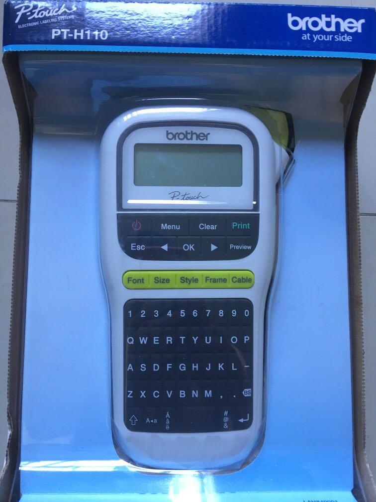 Label maker printer PTH110 Brother, Computers & Tech, Printers ...