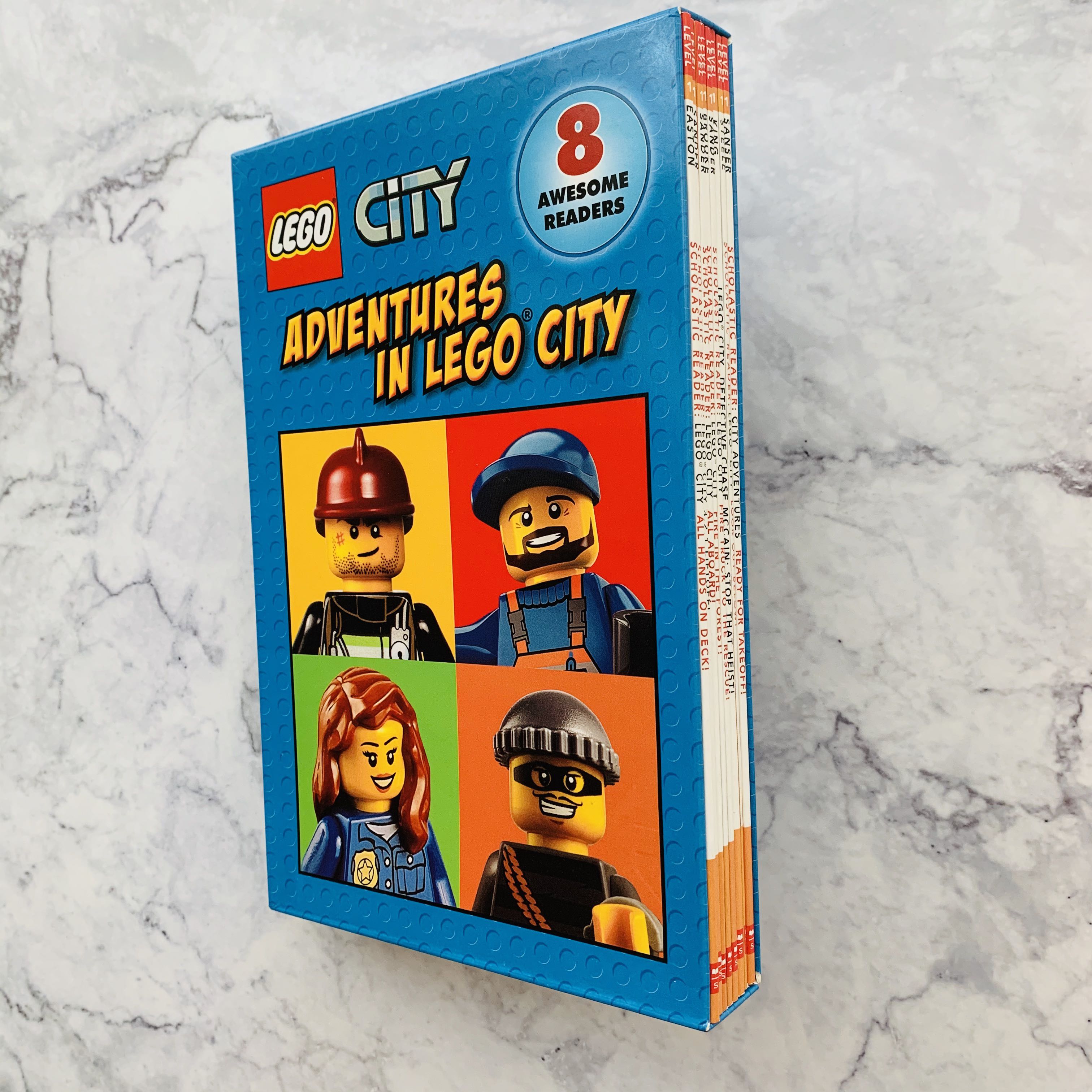 Lego City / Super Heroes Phonics - Reader Series, Hobbies & Toys, Books ...
