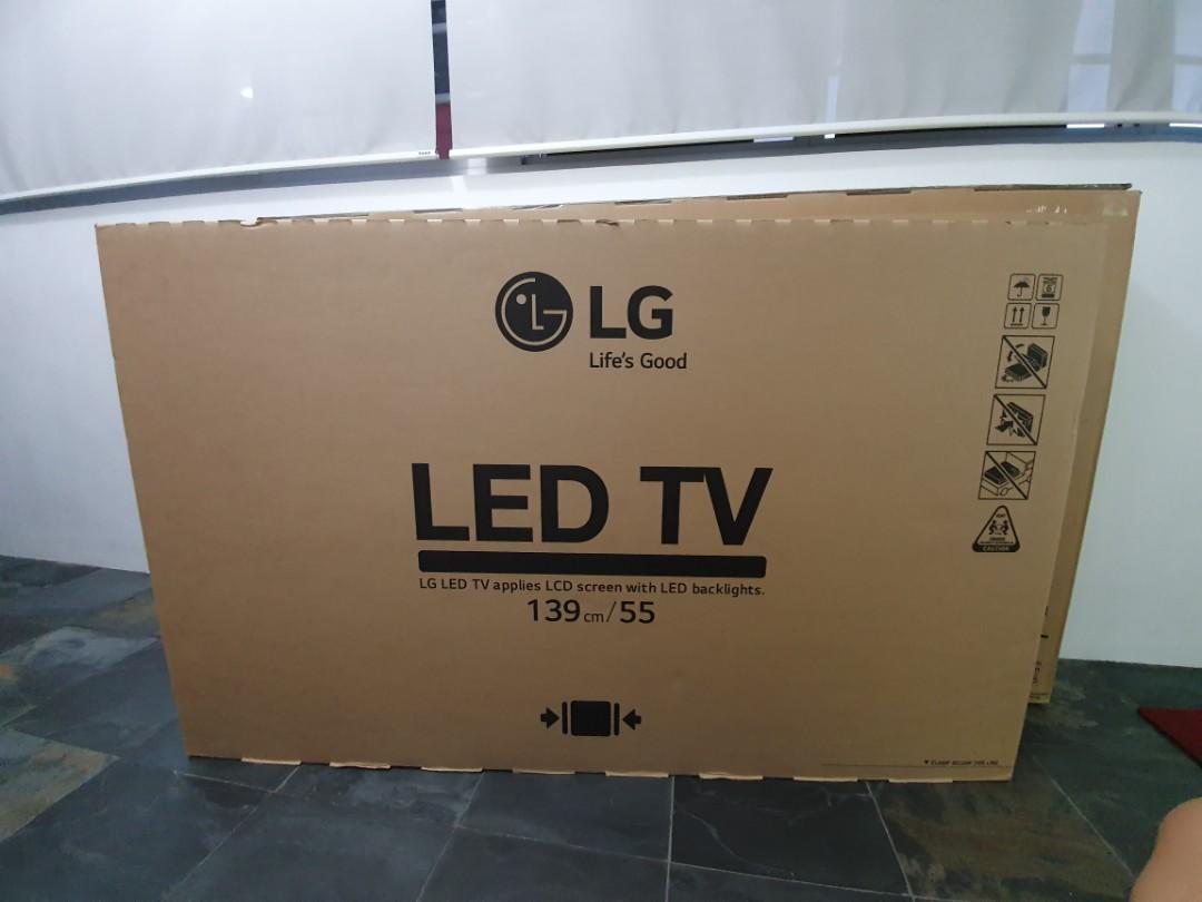 LG 55" LED TV UT640S Series (Free delivery), TV & Home Appliances, TV ...