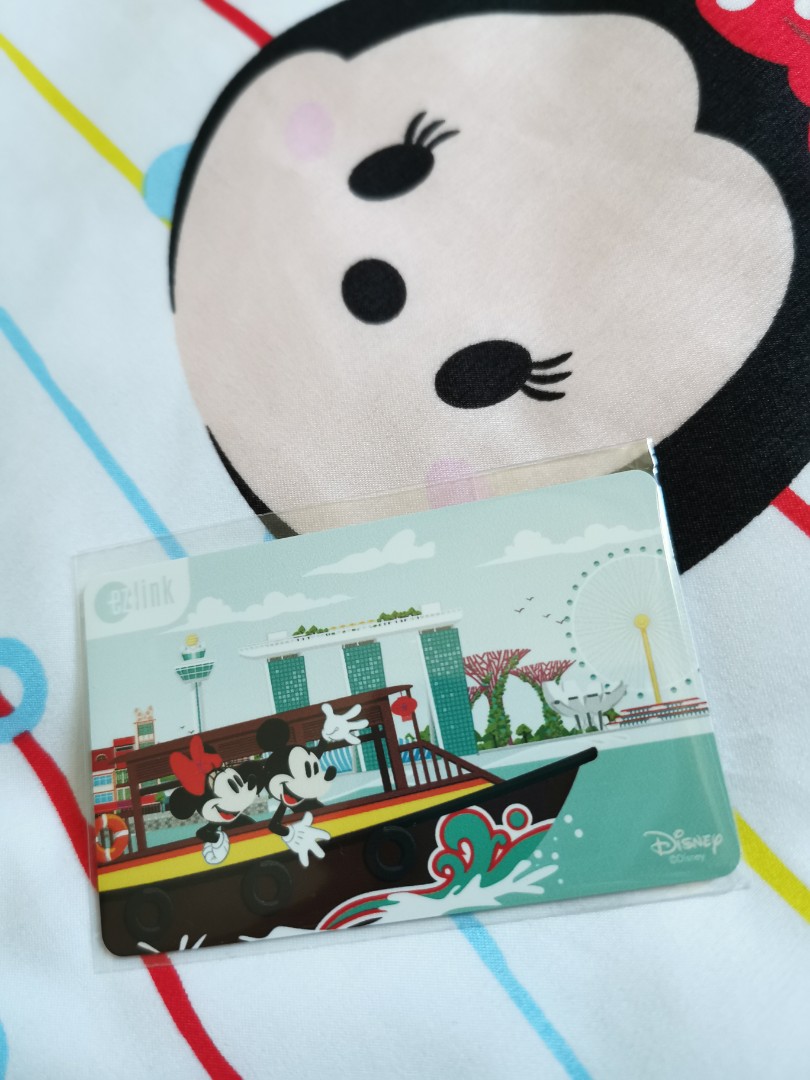 Mickey Ez-Link Card, Women's Fashion, Bags & Wallets, Wallets & Card ...