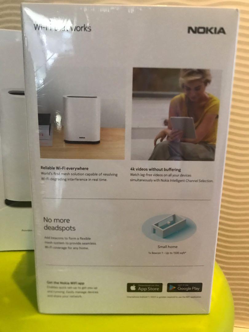 Nokia Wifi Mesh (Beacon), Computers & Tech, Parts & Accessories ...