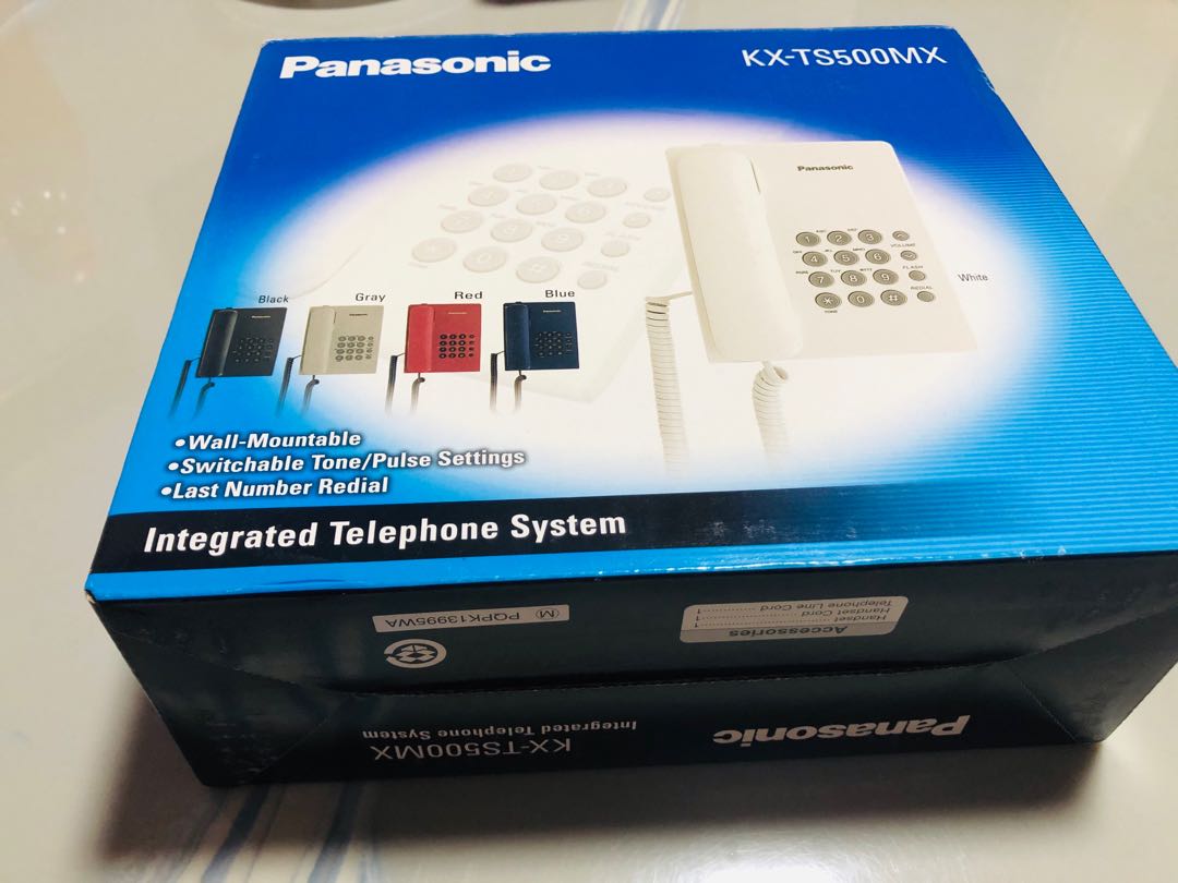 Panasonic Telephone - KX-TS500MX, Electronics, Others on Carousell