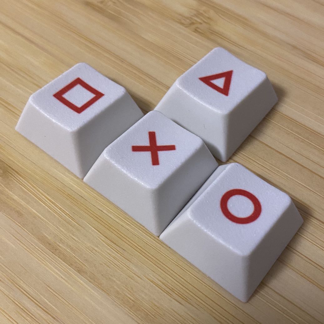 PBT Playstation Keycaps, Computers & Tech, Parts & Accessories ...