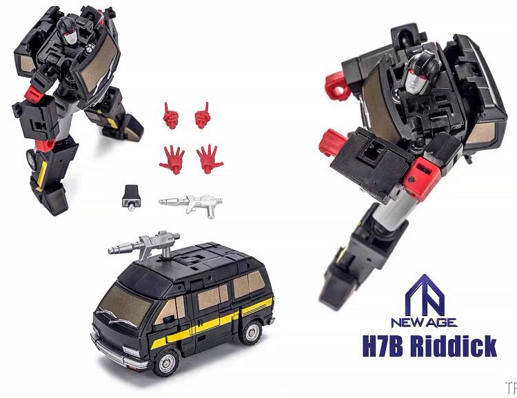 [Preorder] Transformers Newage - H7 B H7B Riddick (Limited Edition ...