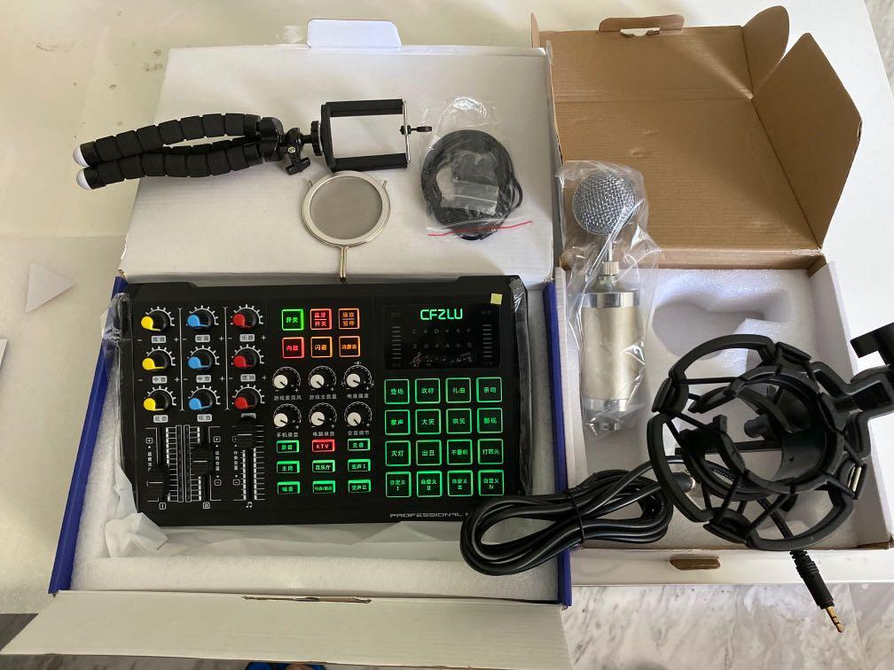 Q7 Sound Card complete set, TV & Home Appliances, TV & Entertainment ...