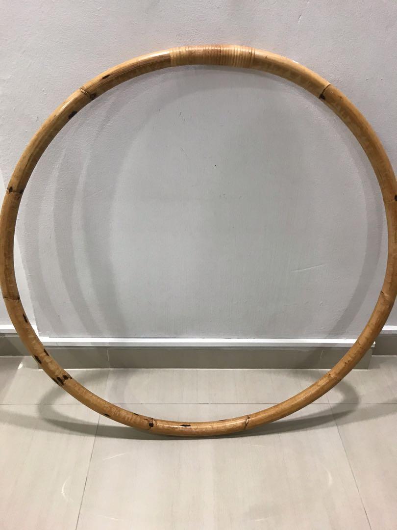 Rattan Hula Hoop, Sports Equipment, Exercise & Fitness, Toning ...