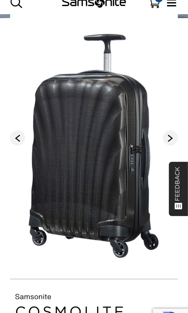 Samsonite cabin bag, Hobbies & Toys, Travel, Luggage on Carousell