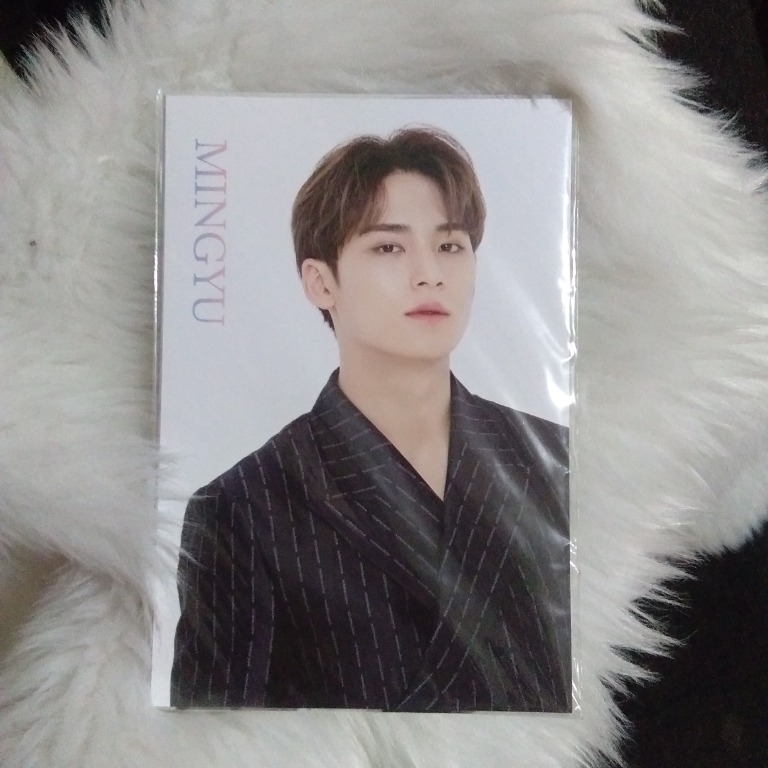 SEVENTEEN Mingyu Postcard, Hobbies & Toys, Memorabilia & Collectibles ...